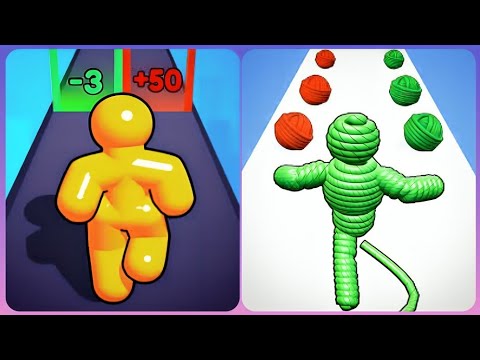 Rope Man Run 🆚 Tall Man Run 3D 🔴📢🔴New Levels Big New Update Max Android ...