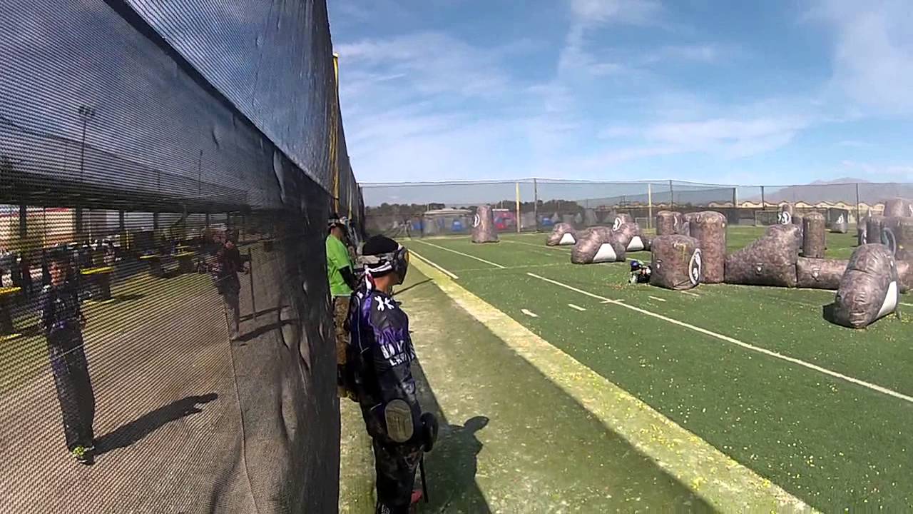 Vegas Xtreme Paintball GoPro - Snake Bunkering / Spun On - YouTube