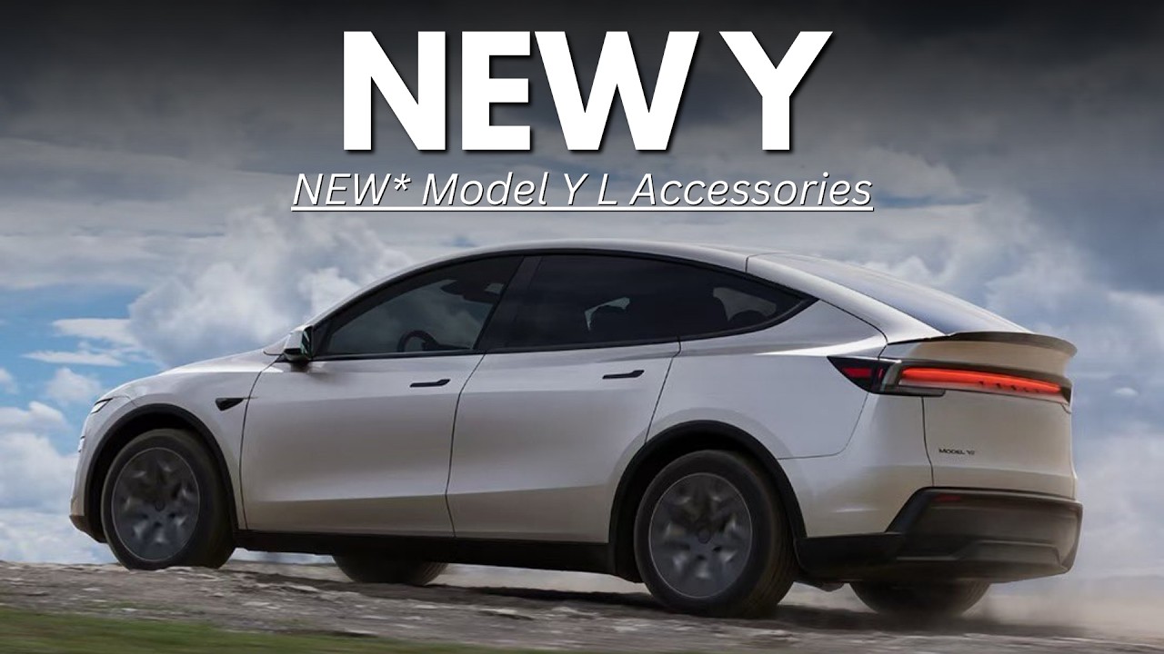 NEW* Model Y L Accessories - YouTube