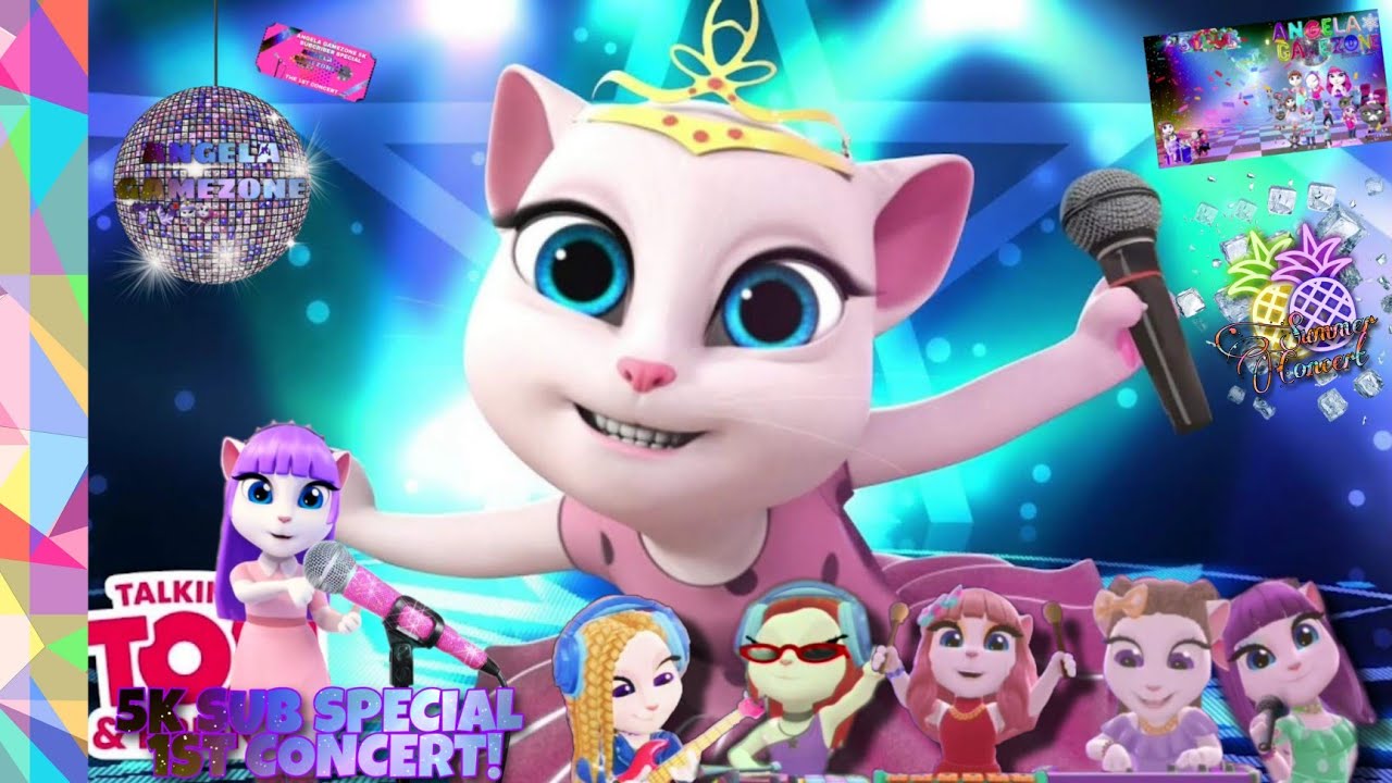 ANGELA GAMEZONE 5K SUBCRIBER SPECIAL🎉🪁THE 1ST CONCERT🌉🎶 RAINBOW PARTY!🌈 ...