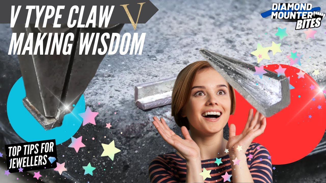 Wise Old Jewellers Way to Make V-Claws - YouTube