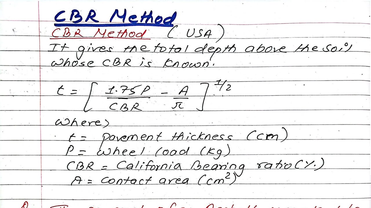 Unit:5 | Road Pavement | Design of Road by CBR Method | Prashant YT | Transportation2nd | TU,PU ...