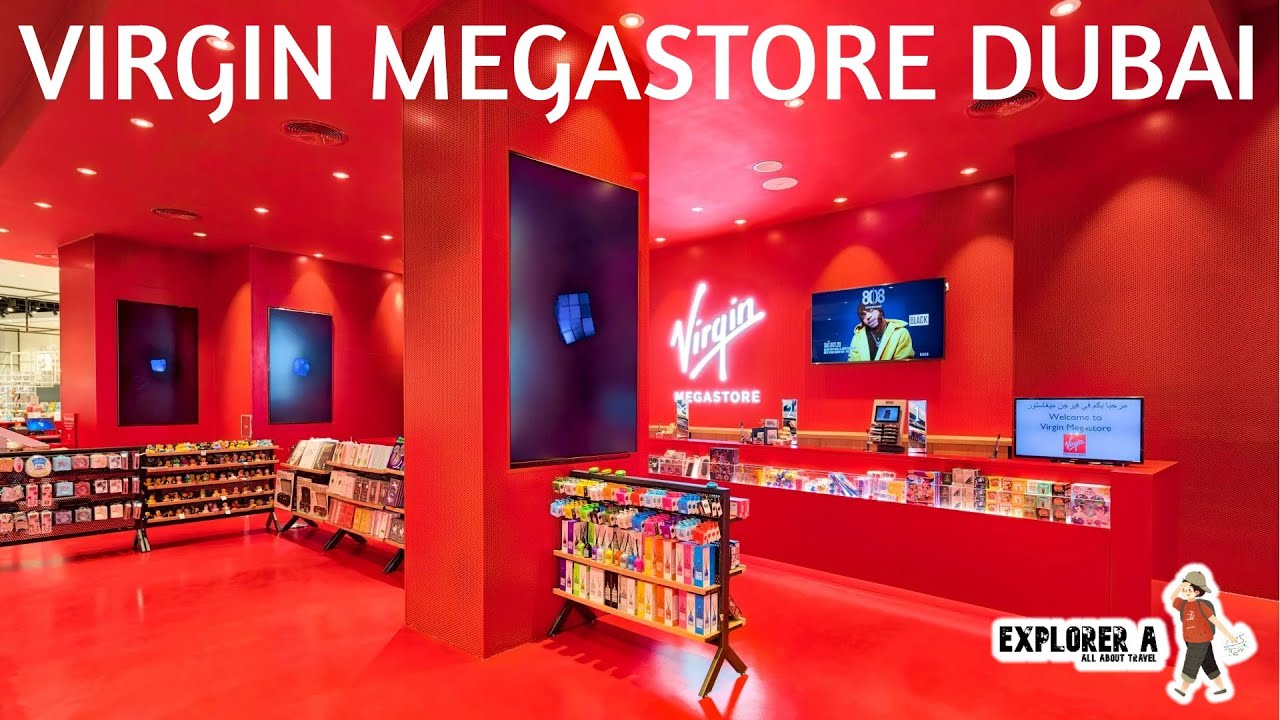 Virgin Megastore | Dubai | DJI Avata | NEX Red | MI Scooter | Explorer A - YouTube