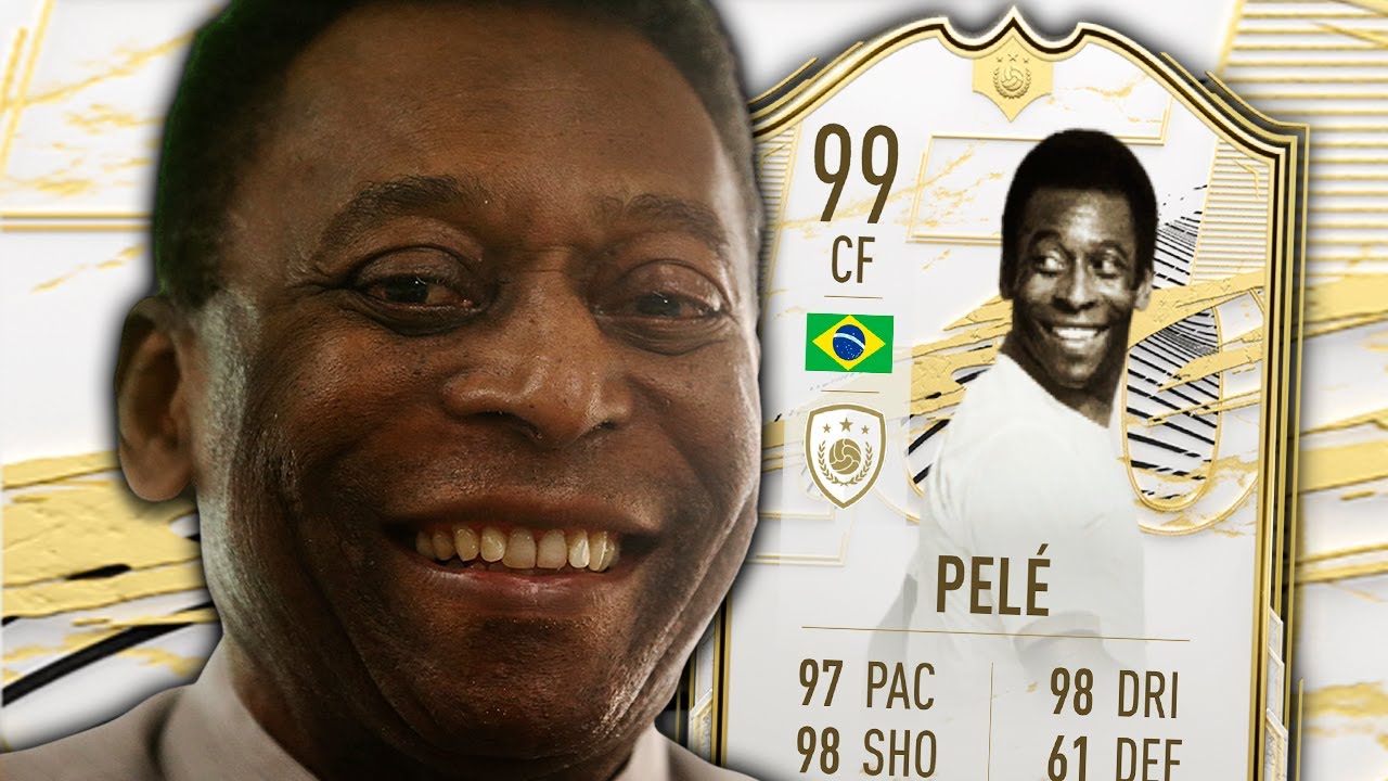 THE ONLY 99 👑 99 PRIME MOMENT PELE PLAYER REVIEW - FIFA 21 ULTIMATE ...