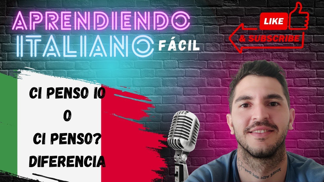 CI penso o CI penso io? Diferencia - YouTube
