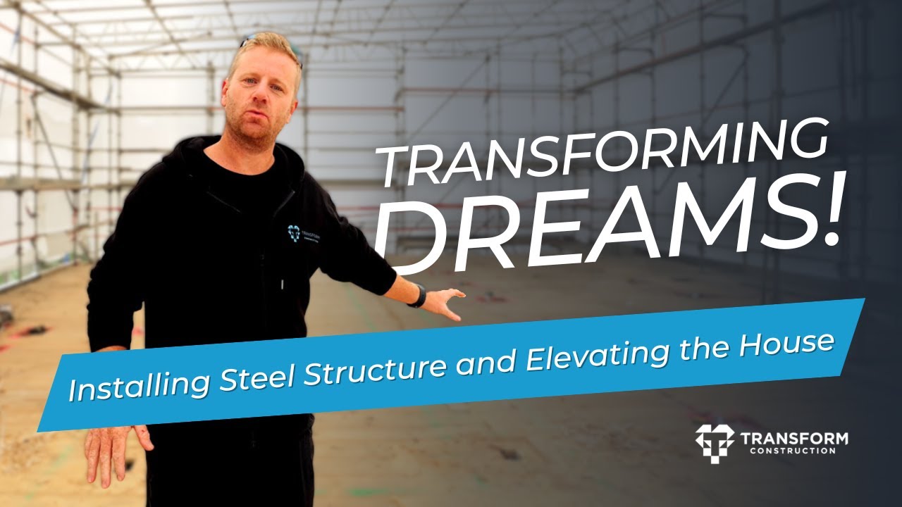 Transforming Dreams: Installing Steel Structure and Elevating the House ...