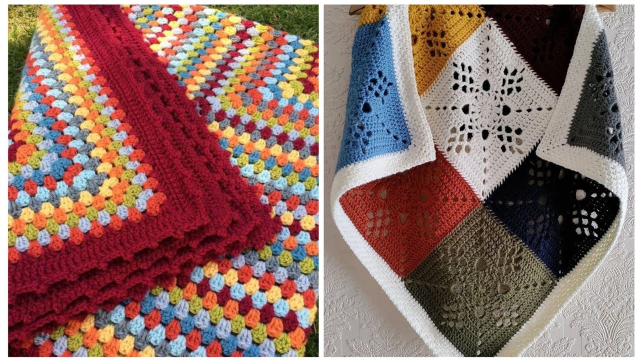 highly running ideas for babies of crochet blanket patterns - YouTube
