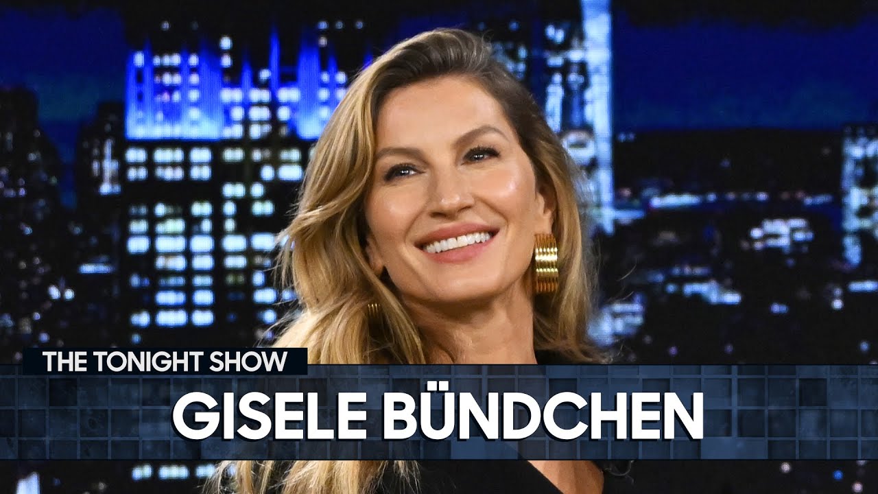 Gisele Bündchen Teaches Jimmy Portuguese and Shares the Secrets Behind ...