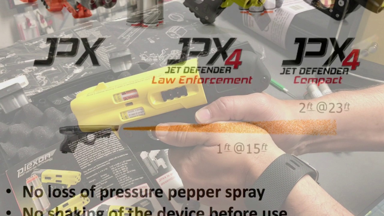 JPX4 PEPPER GUN - YouTube