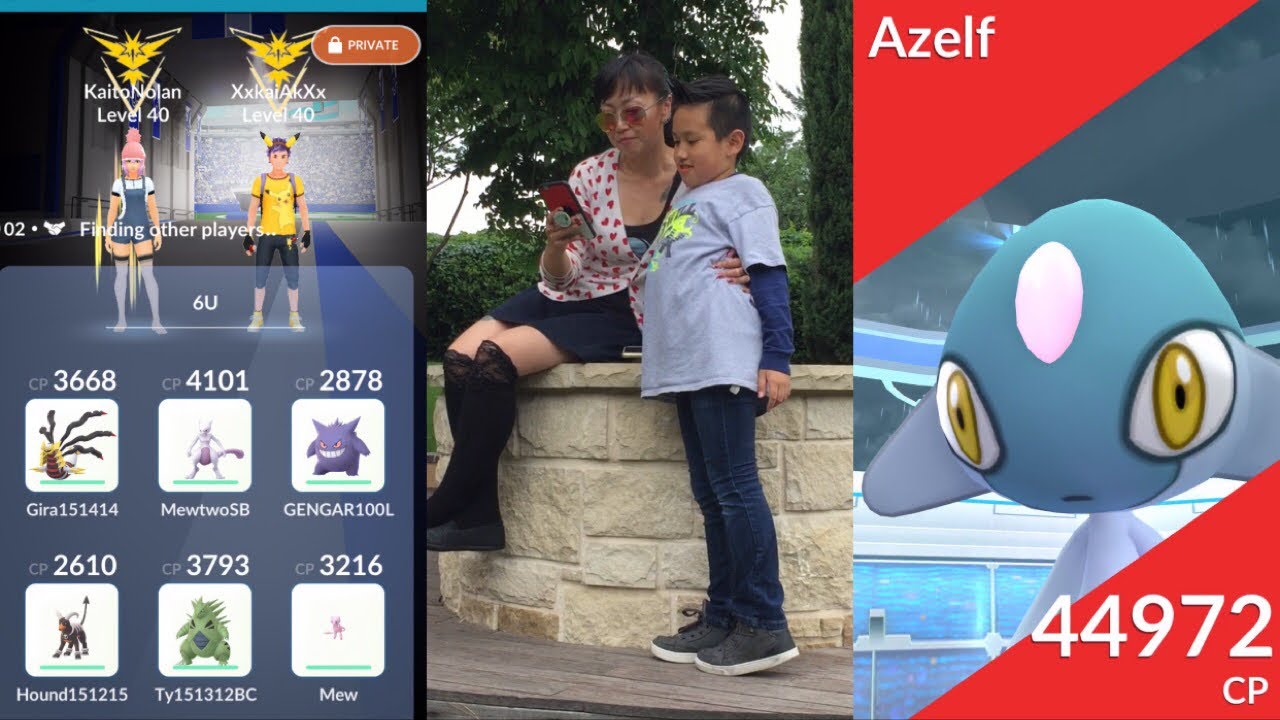 Mew is our secret weapon! 6 unique Fire blast Azelf duo (no weather ...