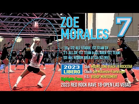 ZOE MORALES 2023 LIBERO LAS VEGAS MAR 2023 - YouTube