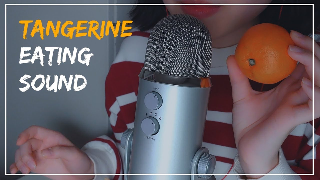 [ASMR]귤 먹는 소리 / Tangerine Eating Sound - YouTube
