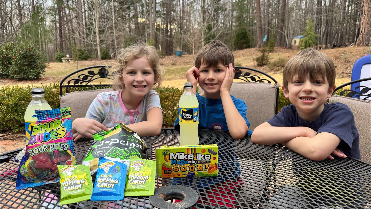 Sour Foods, No Reaction?! - YouTube