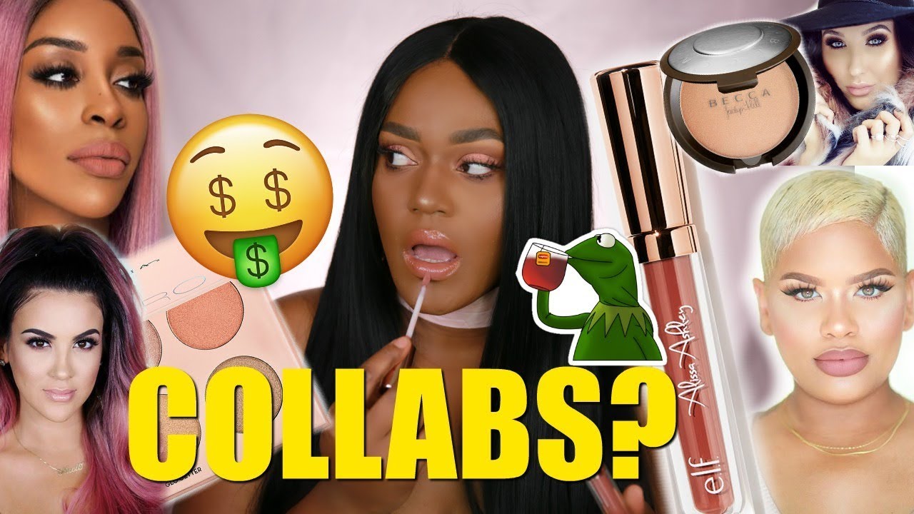 ALISSA ASHLEY X ELF LIPGLOSS & OTHER BEAUTY GURU COLLABS! - YouTube