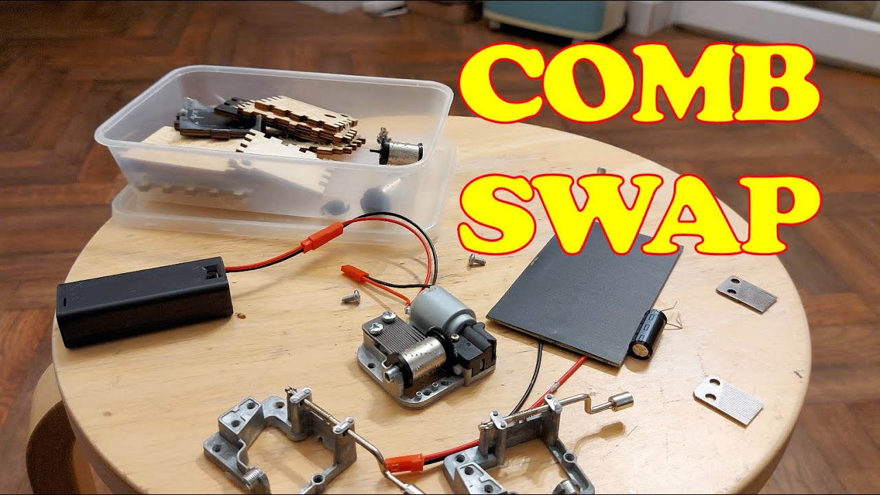 Replacing the comb on my Solar Music Box - YouTube