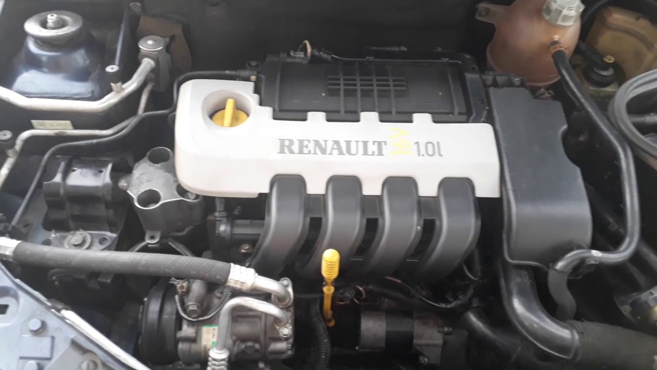 Motor d4d Renault Clio Sedan 2004\05 Como vem de fábrica. - YouTube