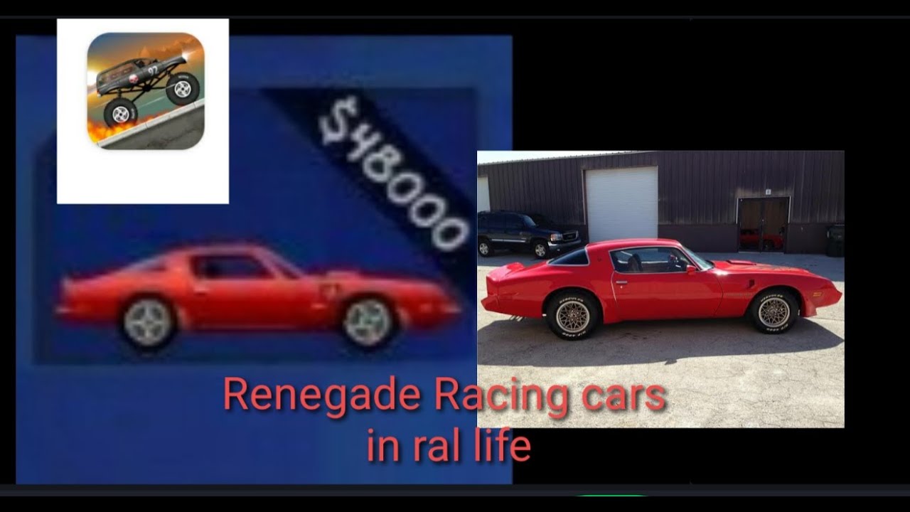 Renegade Racing cars in real life - YouTube