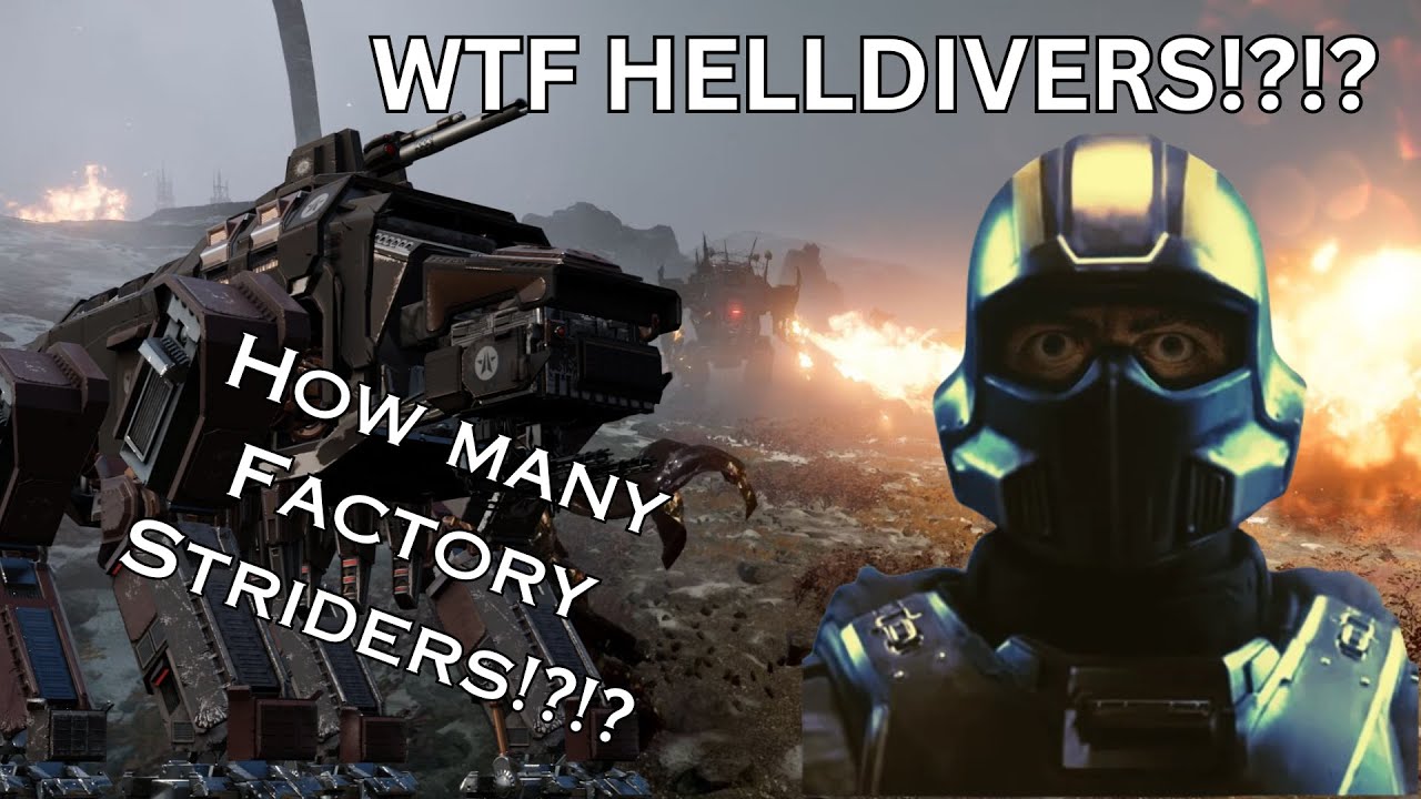 The MOST INSANE Automaton mission EVER!! - Helldivers 2 - YouTube