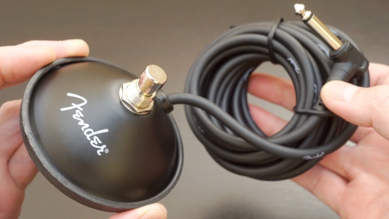 Fender One-Button Footswitch 🎸 For Guitar Amps & Studio Subwoofers ...