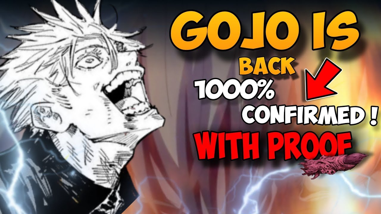 GOJO IS BACK 1000% || CHAPTER 260 JJK IS INSANE || ** IN HINDI ** - YouTube
