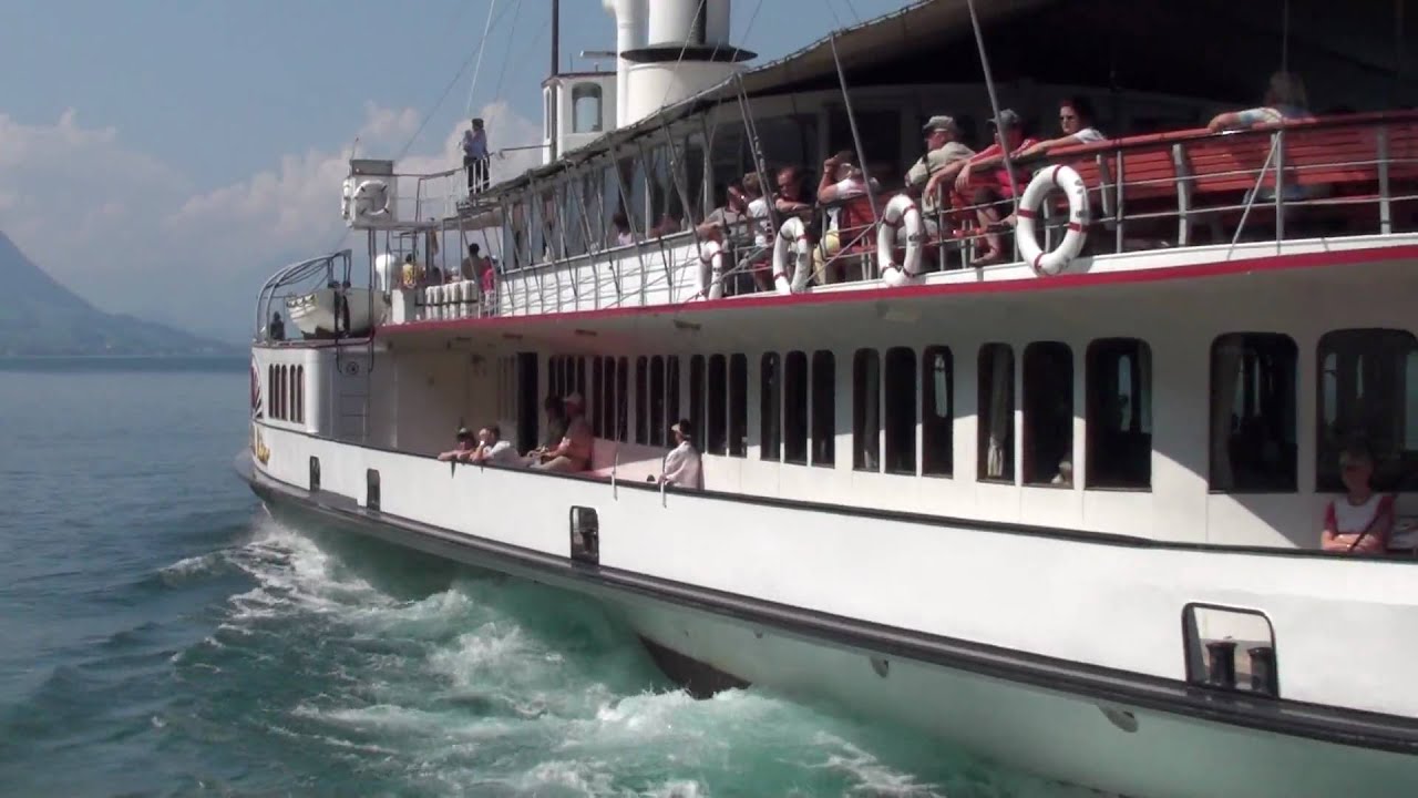 Dampfschiffe Vierwaldstattersee, Treib - Switzerland (part 1) - YouTube