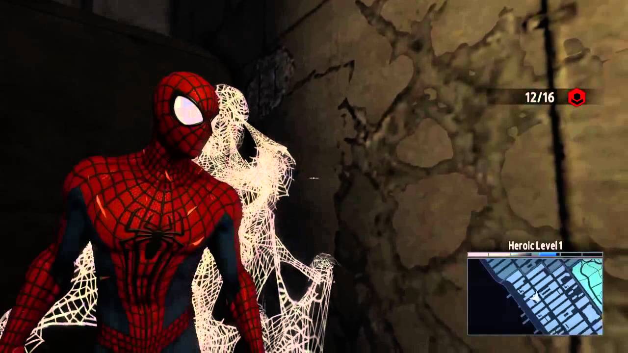 THE AMAZING SPIDER-MAN 2 (PS4) - Webbed Enemy Glitch - YouTube