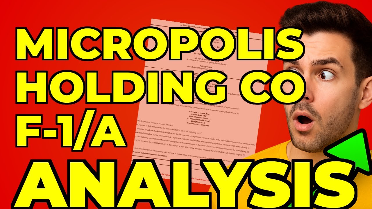 My Key Takeaway from Micropolis Holding's Filing - YouTube