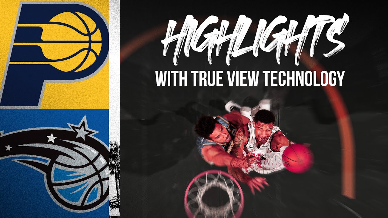 Court Vision | Pacers vs Magic | Intel True View 360 Cameras - YouTube
