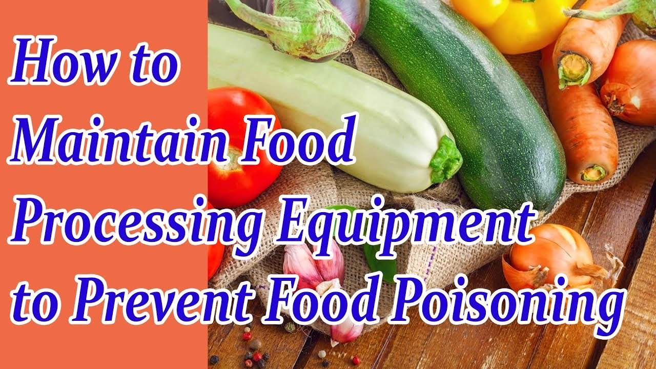How to Maintain Food Processing Equipment to Prevent Food Poisoning ...