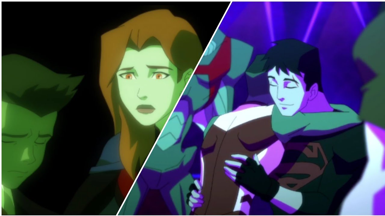 Young Justice Phantoms 4x03: Conner & ? Help Gar - YouTube