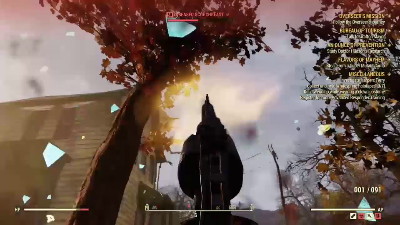 Fallout 76: My Turret Tried To Kill Me? - YouTube