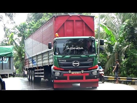 FULL TRUCK WINGBOX !!! TRUCK TRAILER TRUK TRONTON WINGBOX HINO 500 UD QUESTER ISUZU GIGA FUSO ...