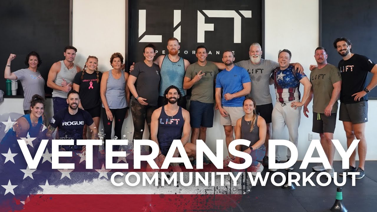 Veterans Day Community Workout - YouTube