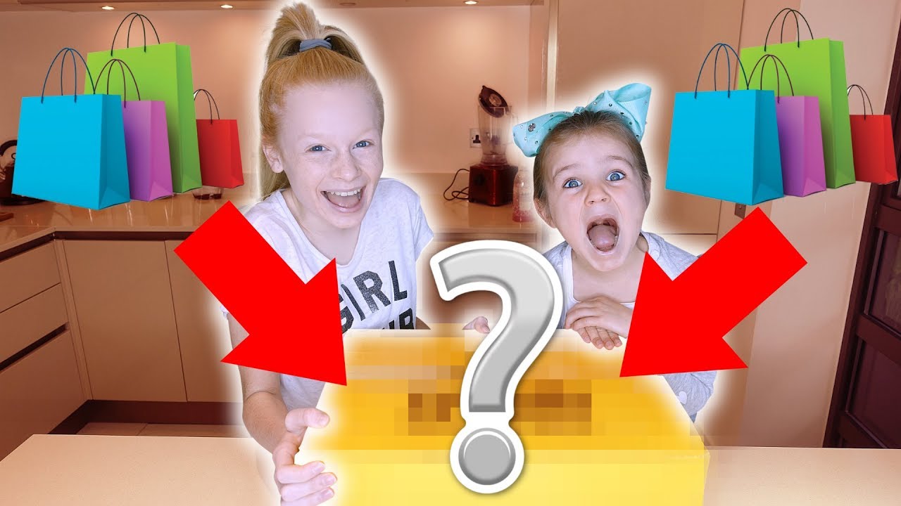 CHRISTMAS SHOPPING HAUL! *huge surprise* | Family Fizz - YouTube