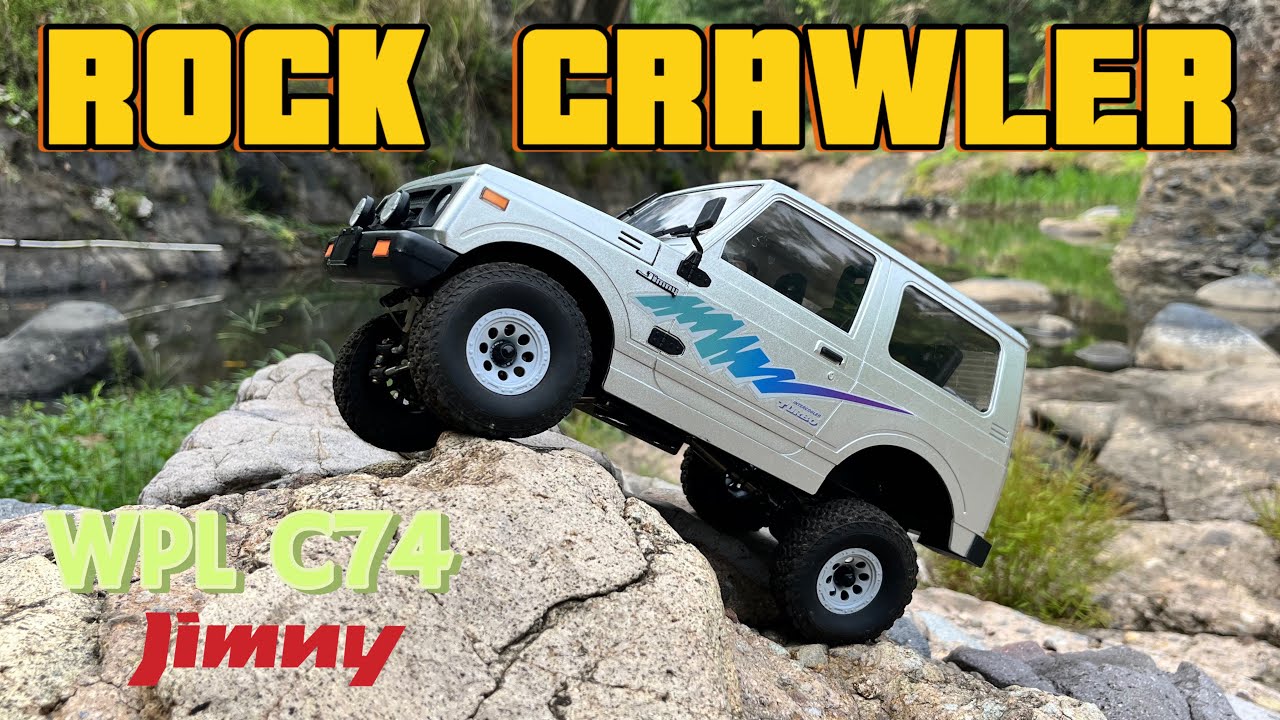 RC Scale 1/10 SUZUKI Jimny WPL C74 Rock Crawler - YouTube