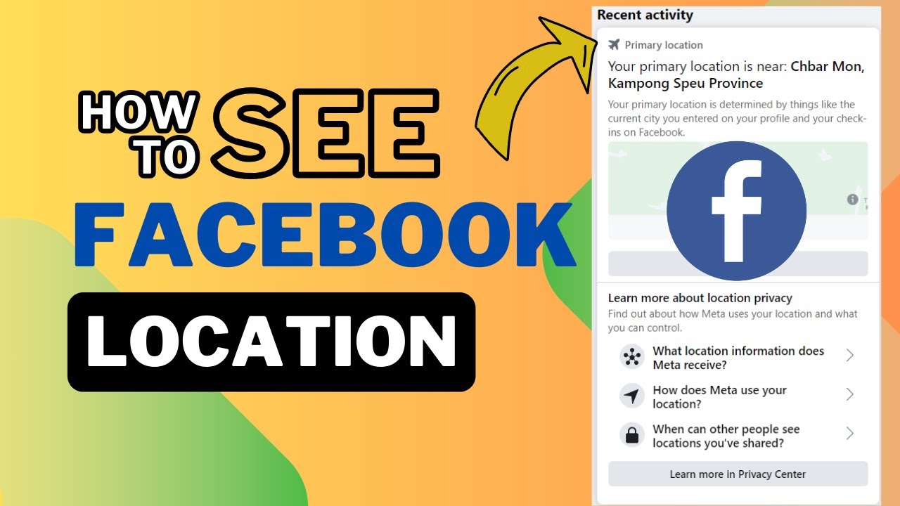 How to see Facebook primary location | Check Facebook primary location ...