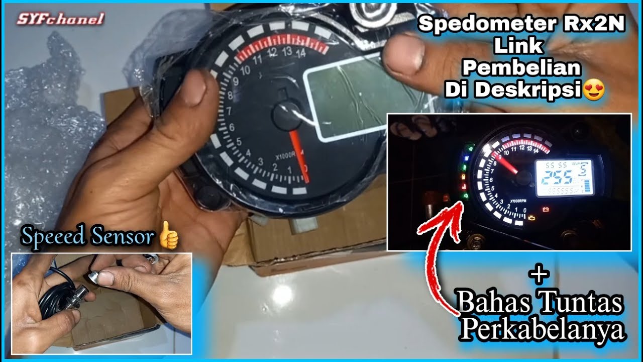 Spedometer Rx2n + Kupas Tuntas Jalur Perkabelanya || Pembelian Produk ...