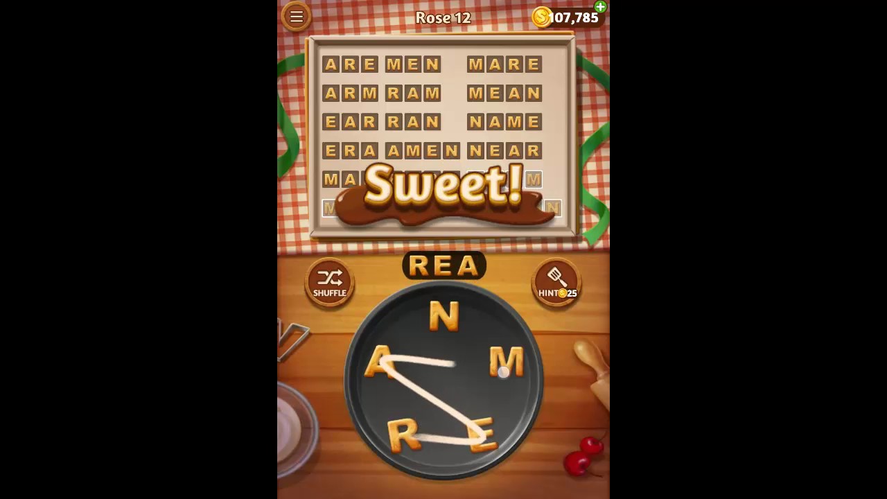 Word Cookies Rose Pack Level 12 Answers - YouTube