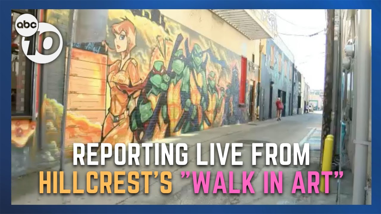 Walk in A.R.T event in Hillcrest - YouTube