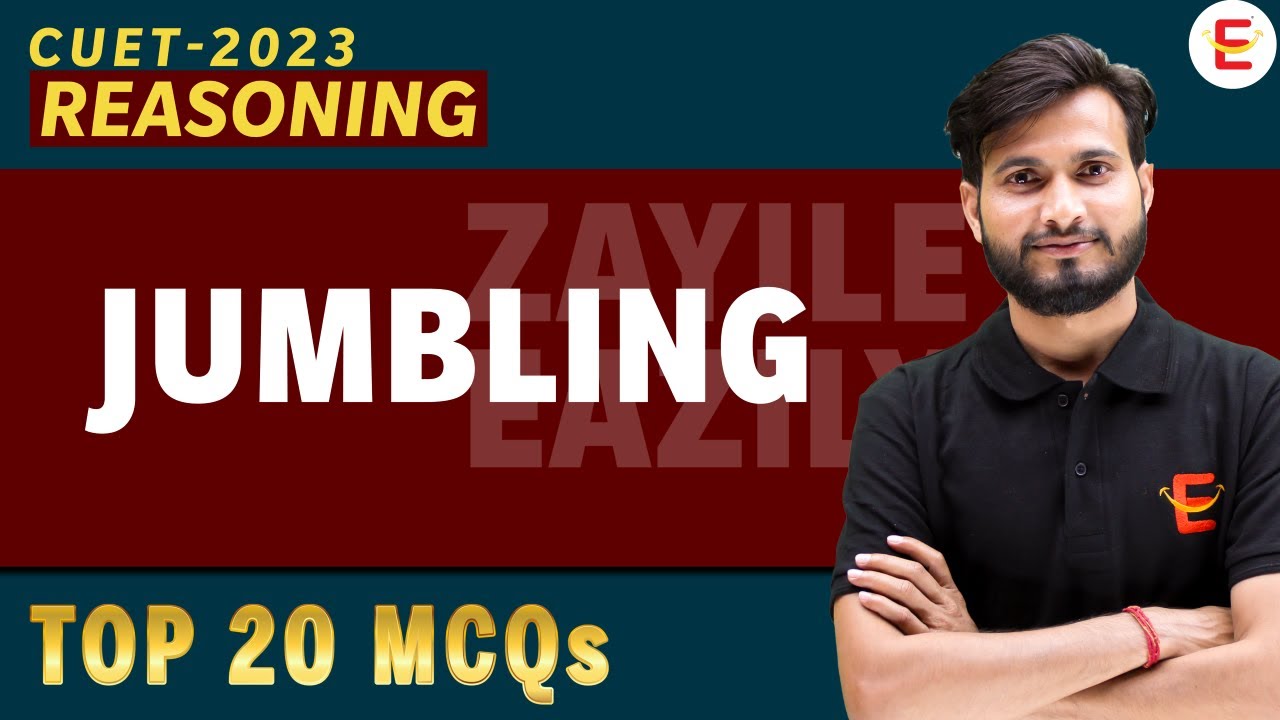 Fateh CUET 2023 | General Test | JUMBLING Reasoning for CUET 2023 by ...