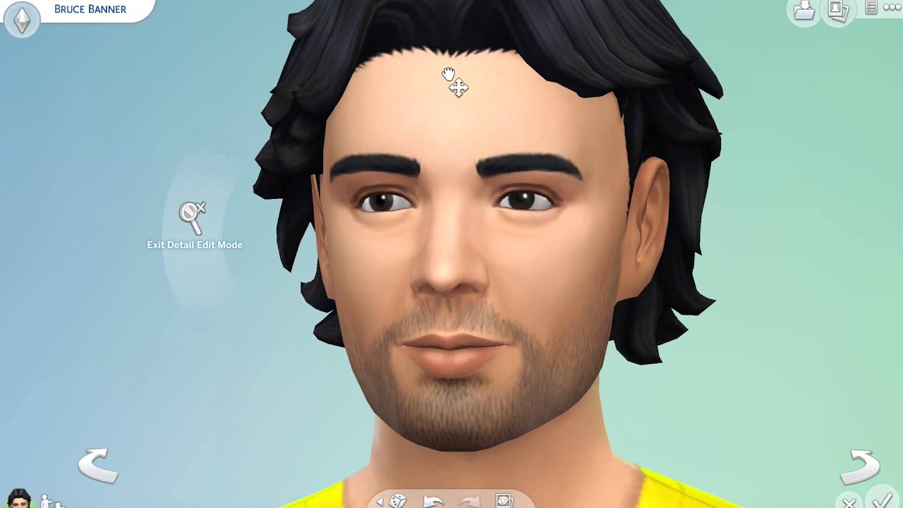 The Sims 4: Create The Hulk! (Mark Ruffalo) - YouTube