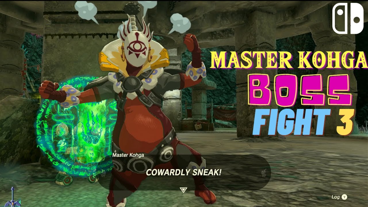 Master Kogha Boss Fight 3 - Zelda Tears of the Kingdom - YouTube