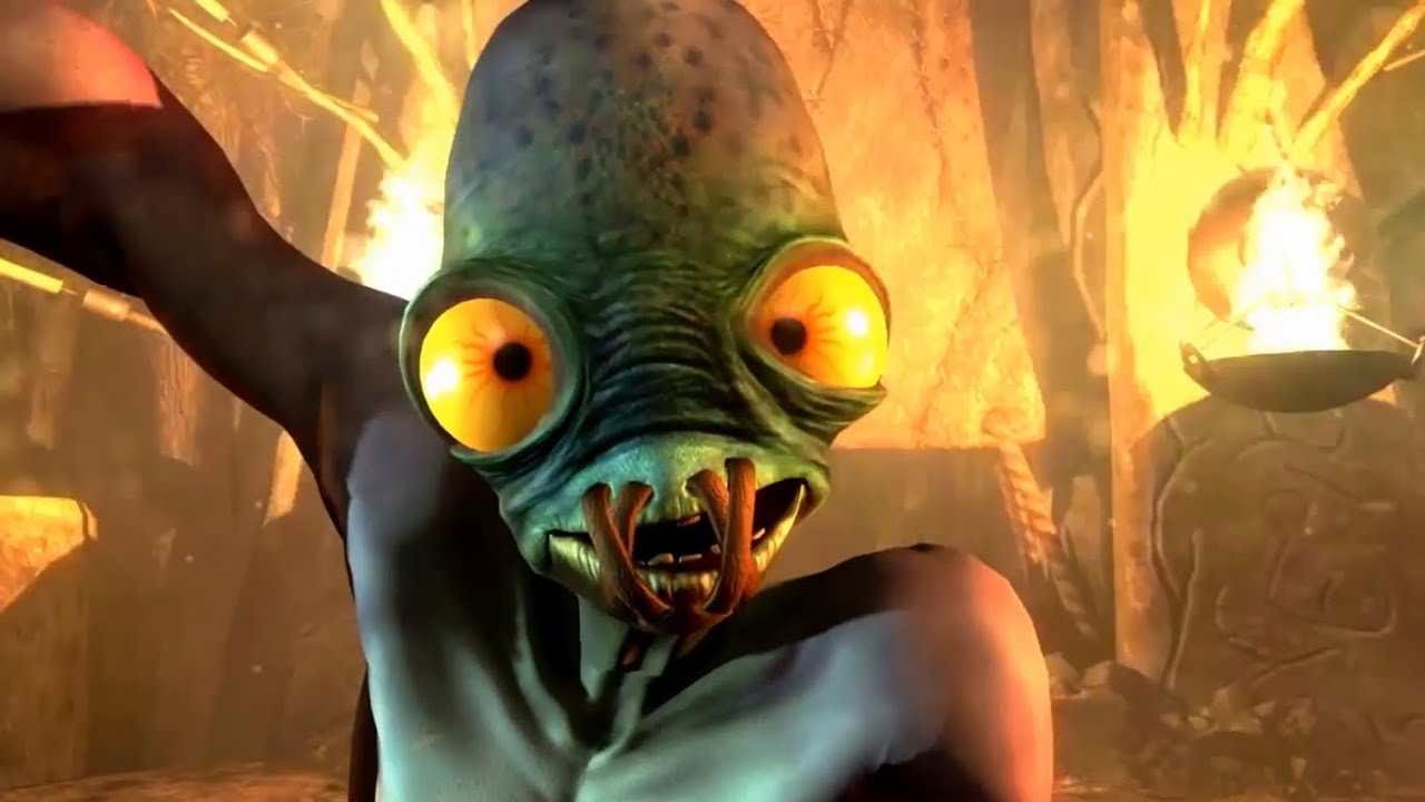 Oddworld New 'n' Tasty - All CutScenes + Good Ending & Credits - YouTube