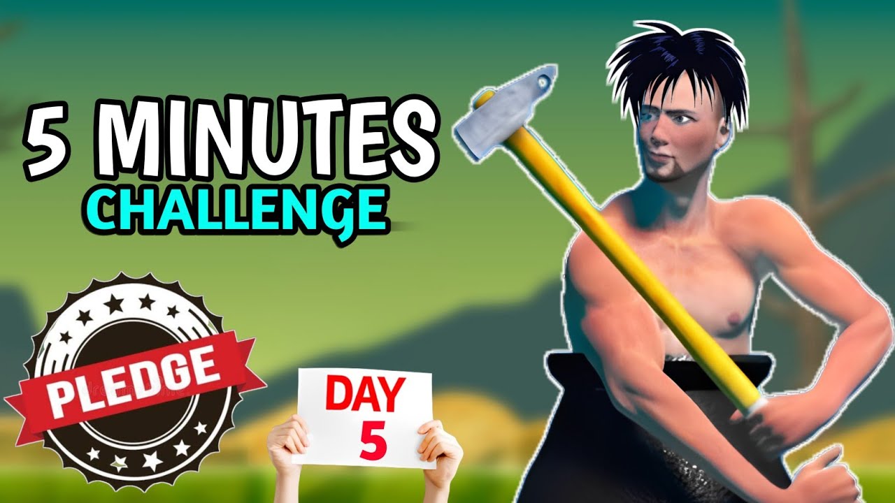 5 Minutes Challenge || Day 5 || Getting over it - YouTube