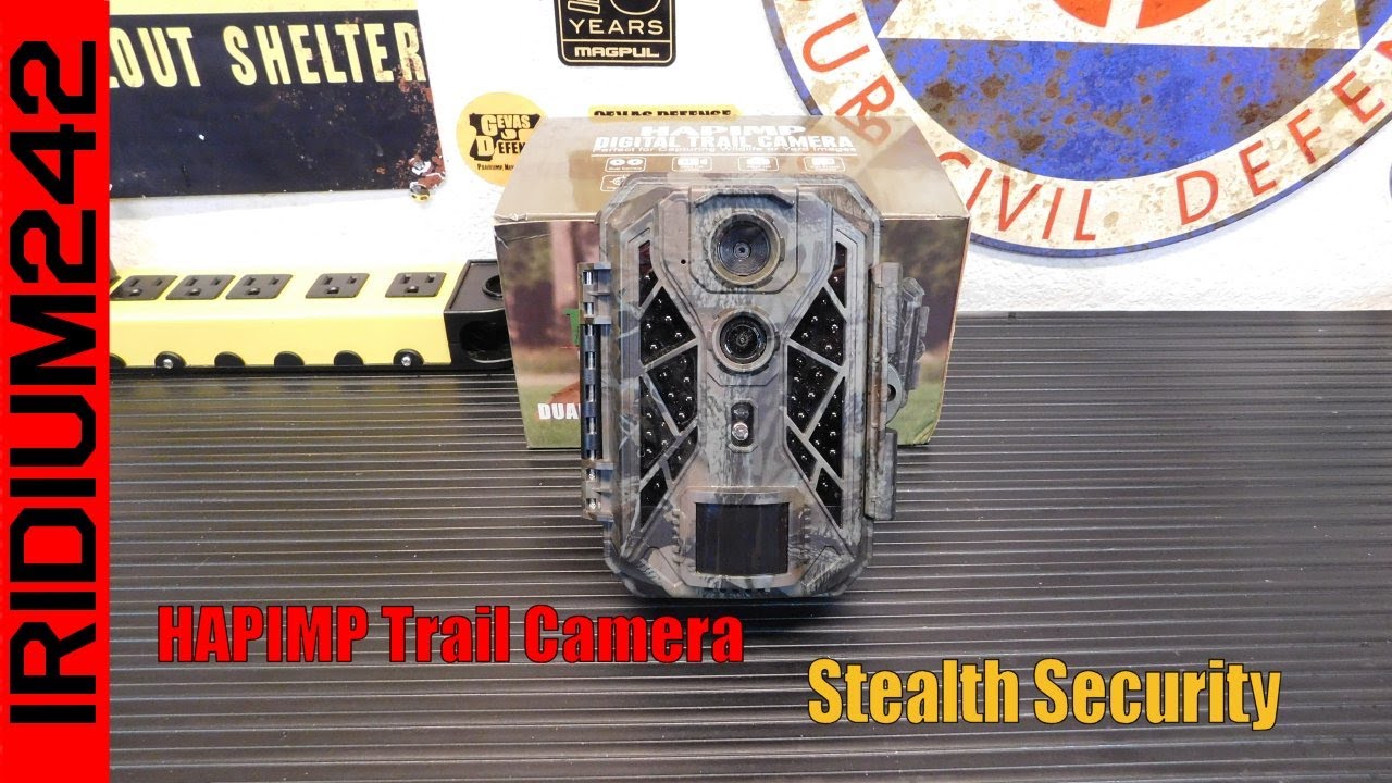 HAPIMP Trail Camera - Stealth Security Cam! - YouTube