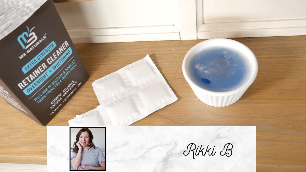 Review of Overnight + Whitening Retainer Cleaner - YouTube