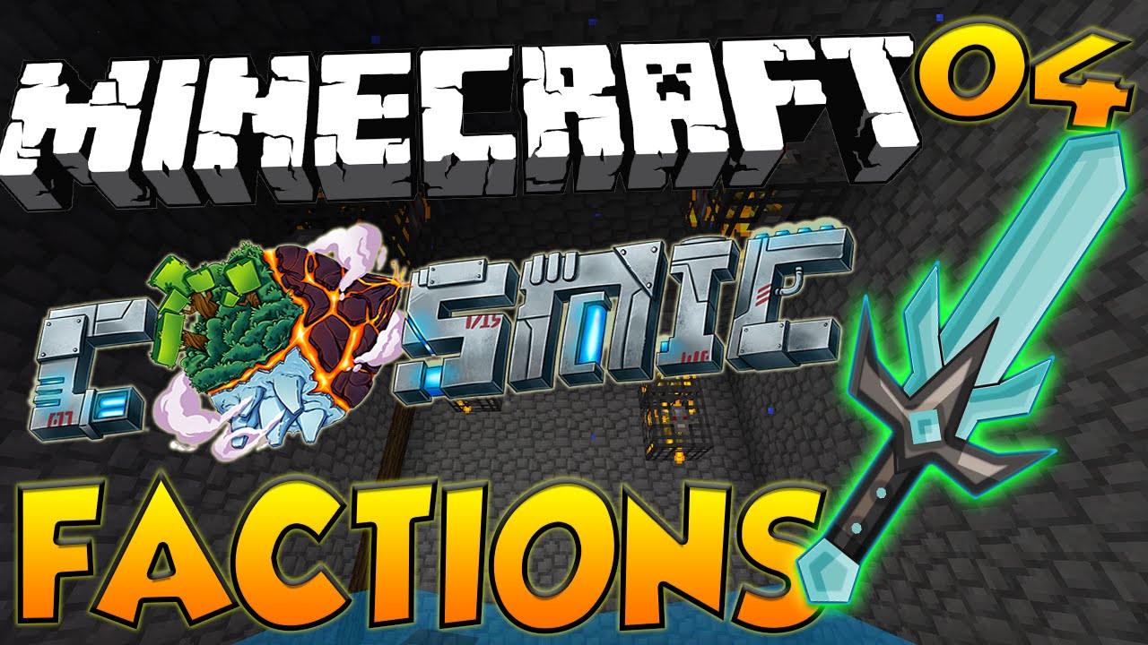 Minecraft COSMIC Factions: "Making a God Sword!" #4 (Pleb Planet) - YouTube