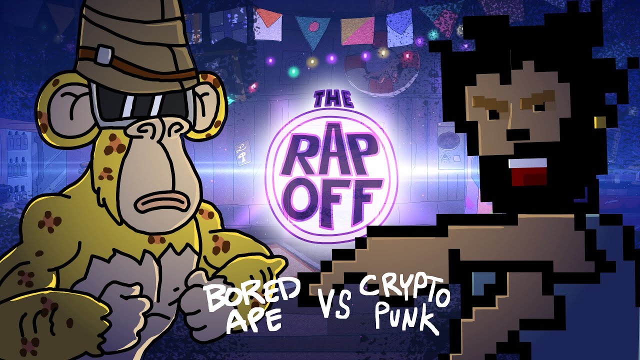 Bored Ape vs CryptoPunk rap battle | Rap Off - YouTube