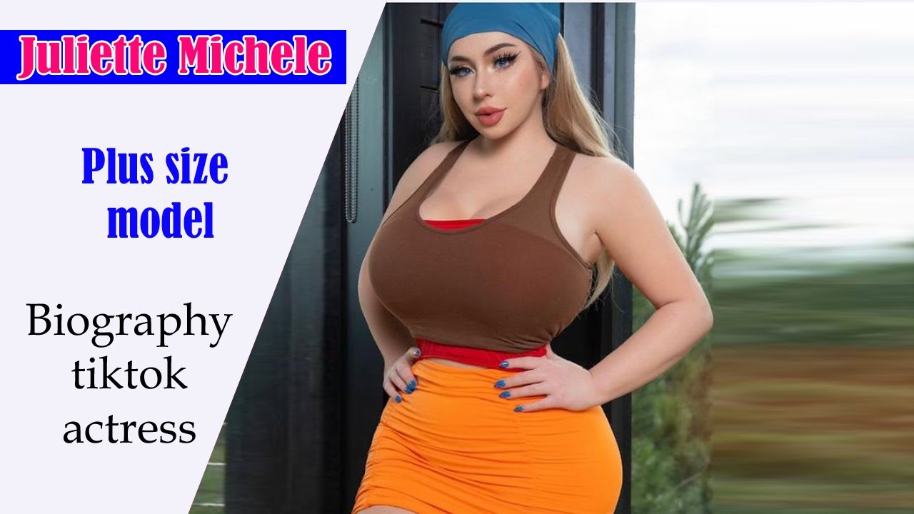 Plus size model Juliette Michele Biography #tiktok #actress - YouTube