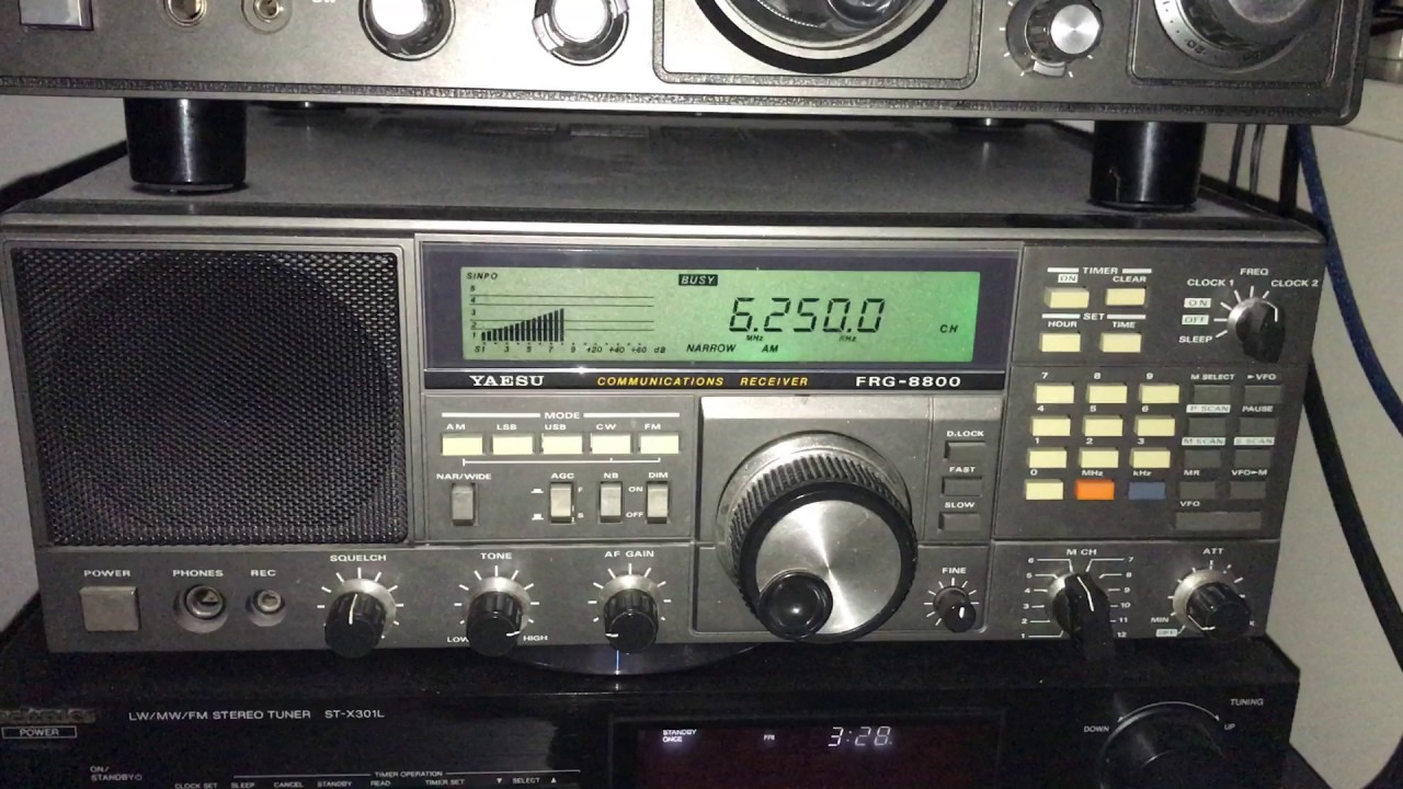 Radio Nacional de Guinea Ecuatorial 6250 kHz, Malabo (presumed) back on ...